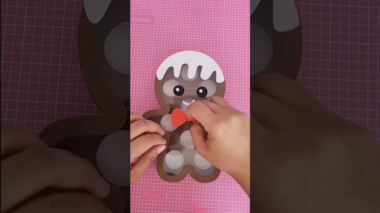 Manualidades navideñas, caja en forma de galleta, navidad, Paola Uni