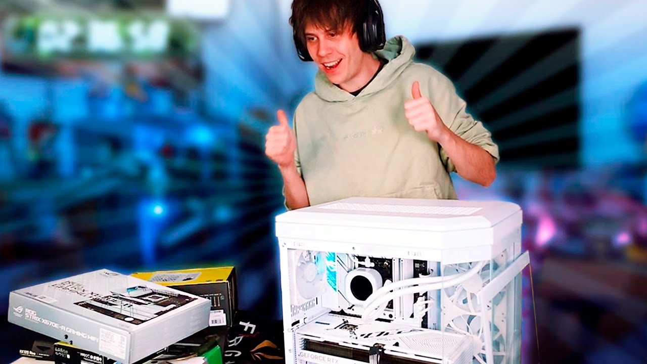 el nuevo pc de rubius