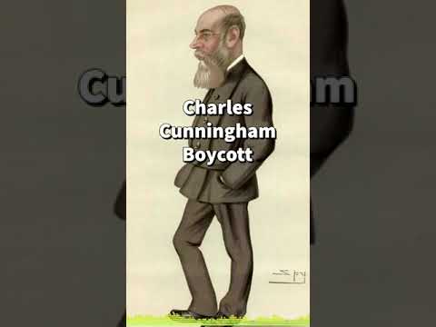 Charles Cunningham Boycott #history #shorts