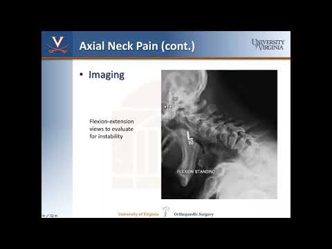 Degenerative Conditions of the Cervical Spine (Dr. Adam Shimer)