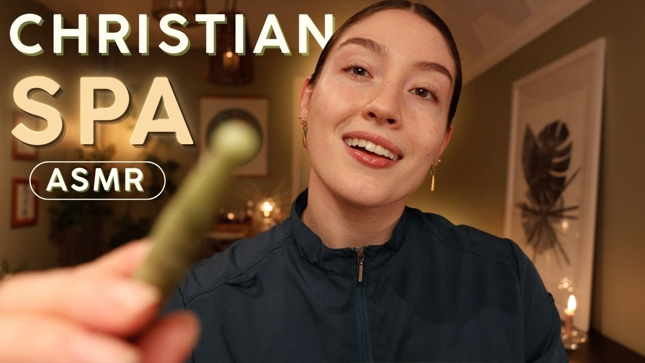 ASMR ✨Refresh Your Soul at a Christian Spa 😌 {Foot Bath, Scalp Massage, Facial, & Hot Stones}