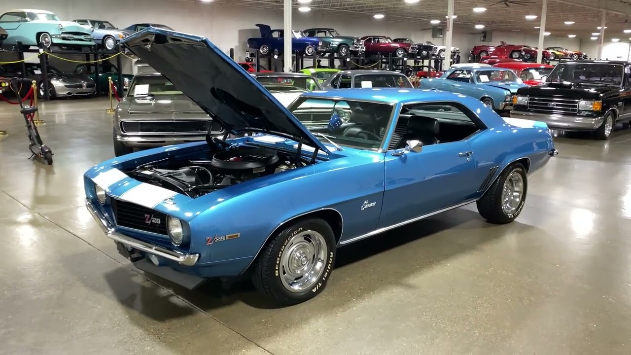 1969 Chevrolet Camaro Z28 in Blue