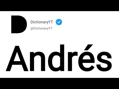 Andrés Meaning in English