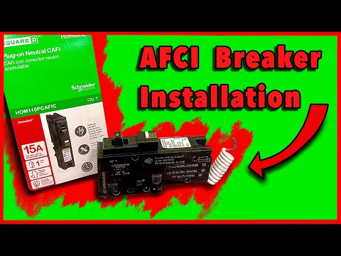 AFCI & CAFCI Breaker Installation