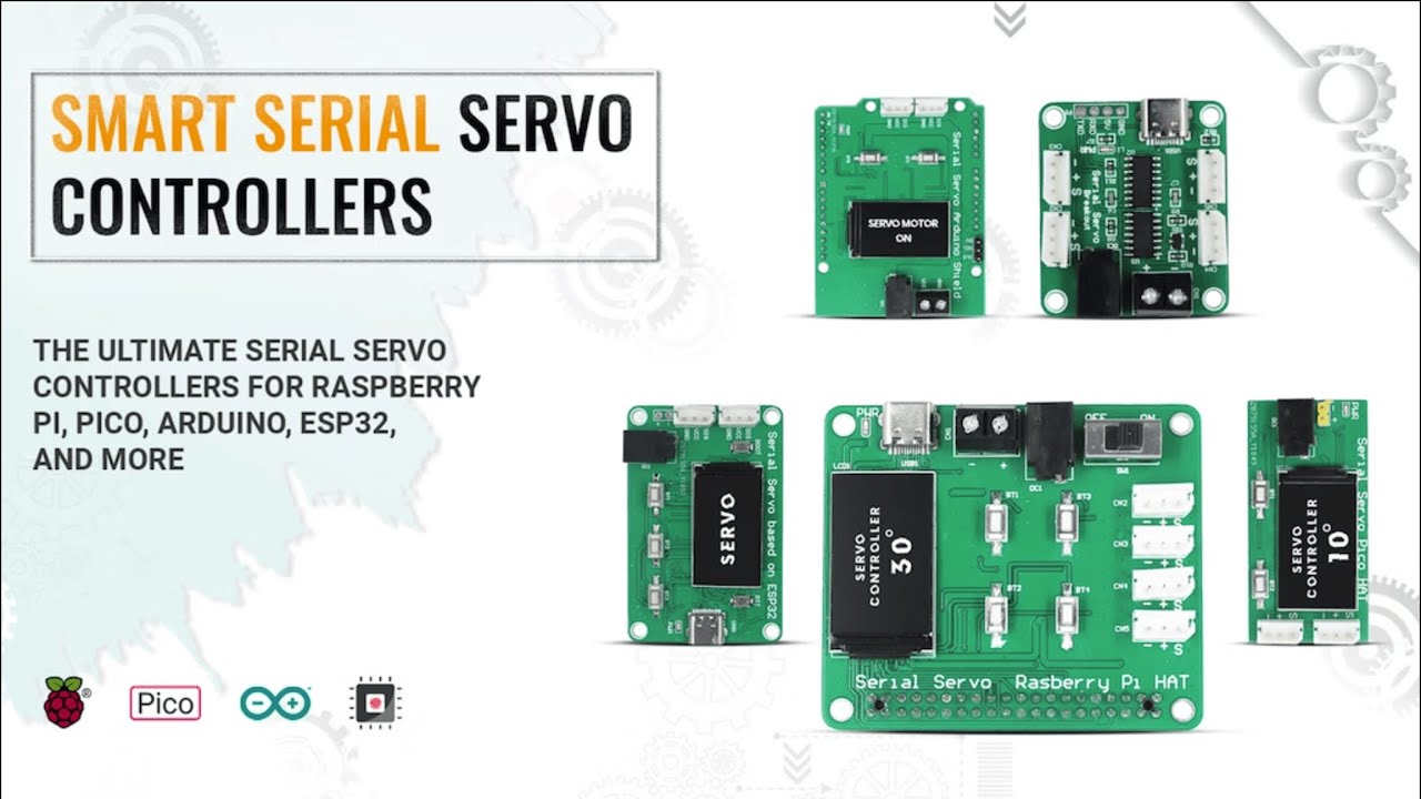 Serial Servo HAT & Expansions