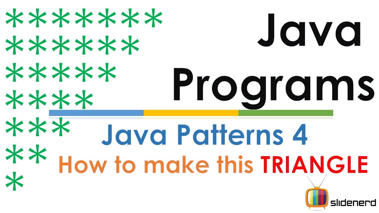 59 Java Patterns Triangle 3 Code |