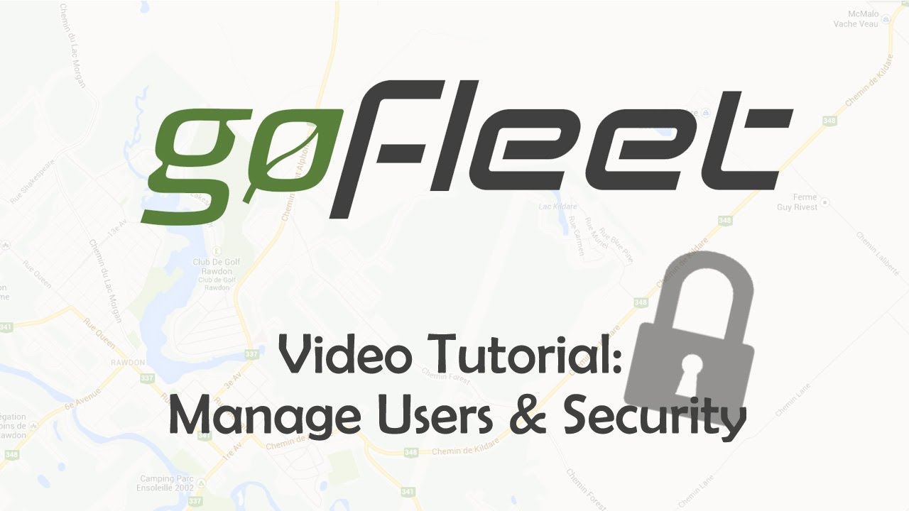 Fleet Management Tutorial: Manage Users and Security