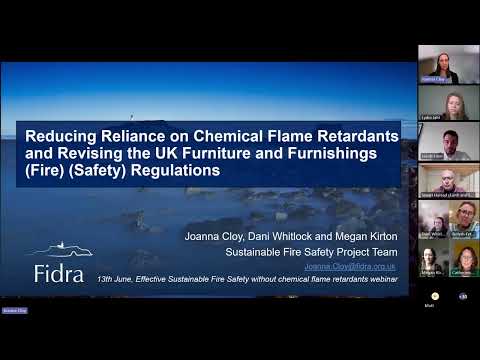 Reducing Reliance on Chemical Flame Retardants and Revising the UK Furniture Fire Safety Regulations