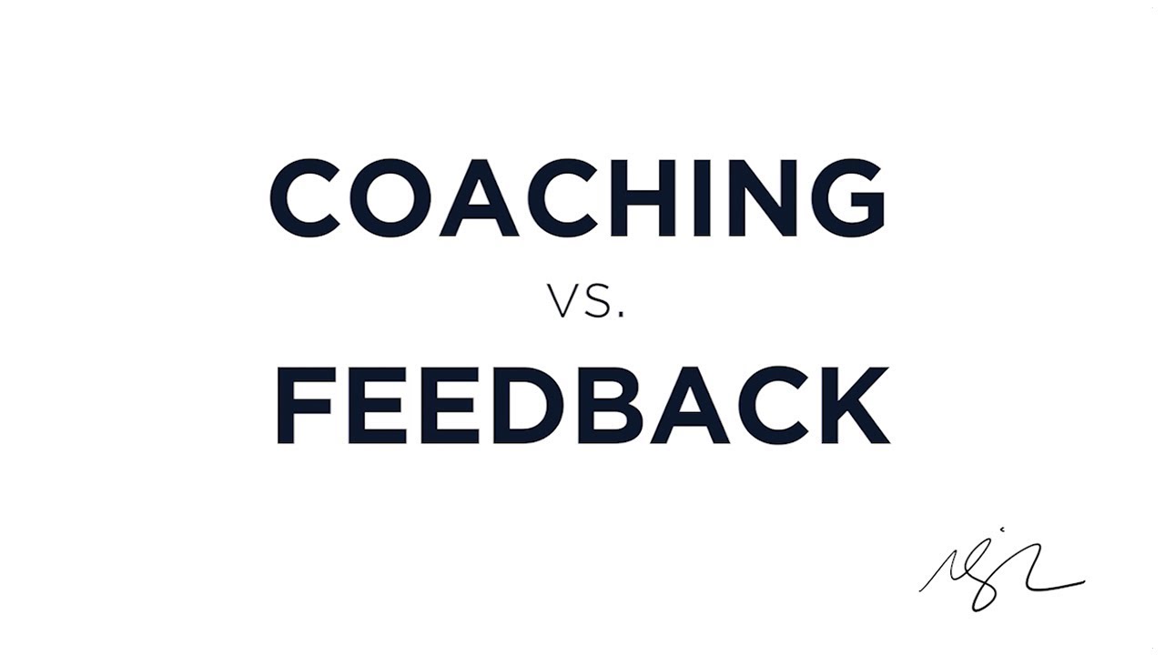Coaching vs. Feedback