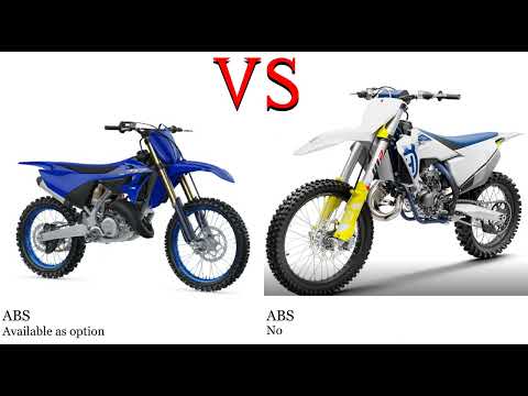Yamaha YZ 125 vs Husqvarna TC 125 Test specification comparison