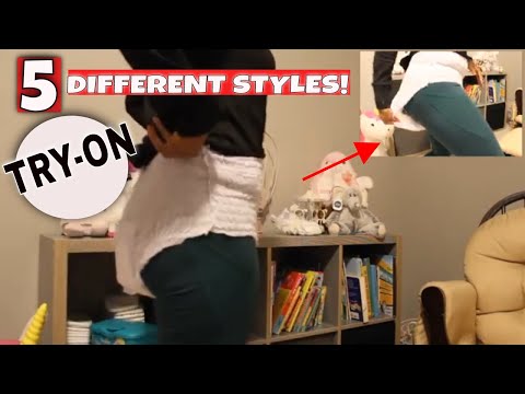 ADULT DIAPER TRY ON 5 Different Styles (MUST SEE) |Tena Super Plus (WOW)!!!