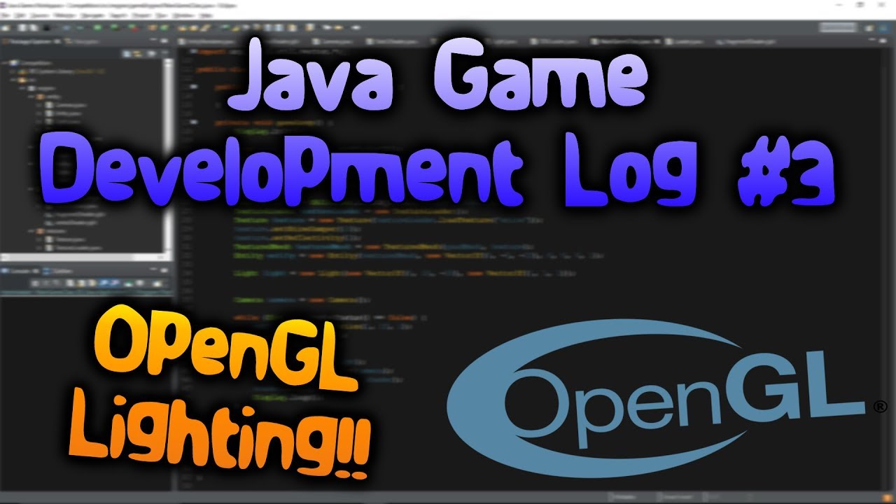 Java Game Development Log #3!! Java Opengl LWJGL 3 Lighting!! Lighting In OpenGL!! Java Programming!