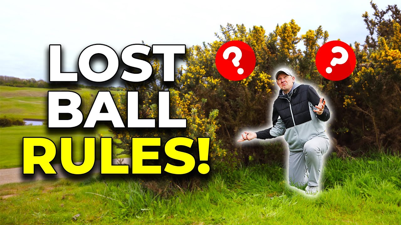What To Do When You LOSE YOUR GOLF BALL! Rules Refresher