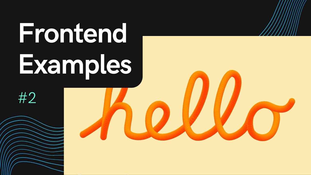 Frontend Examples #2