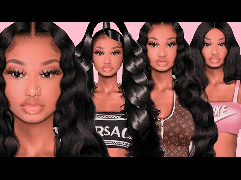 Sims 4 CAS - Urban Black Girl CC Folder | CC FOLDER & SIM DOWNLOAD