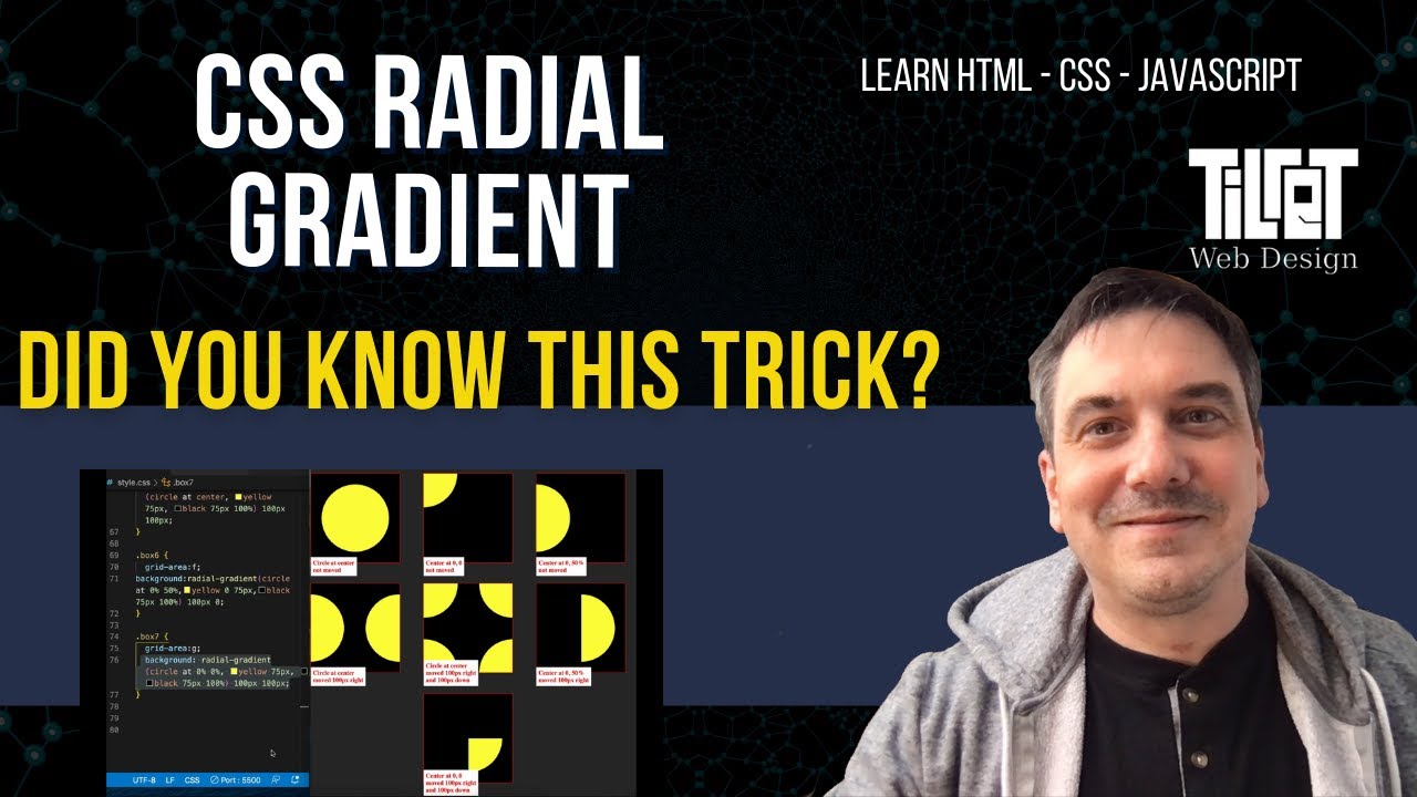 Did You Know This CSS Radial Gradient Trick?