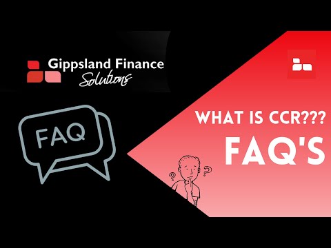 WHAT IS CCR?? Comprehensive Credit Reporting (CCR)