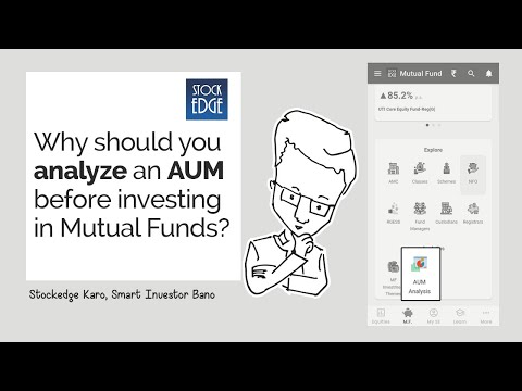 Why should you analyze an AUM before investing in Mutual Funds?