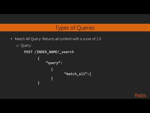 Learn Learning ElasticSearch 5 0 Introduction to DSL | packtpub com - Mind Luster