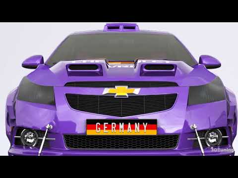 I have designed a Chevrolet Cruze from 3D Tuning.