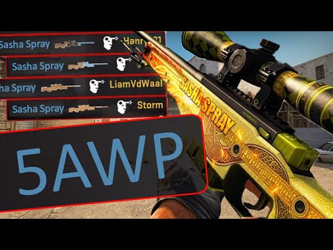 Steam Community :: Video :: #CSGO | #5AWP | #SashaSpray