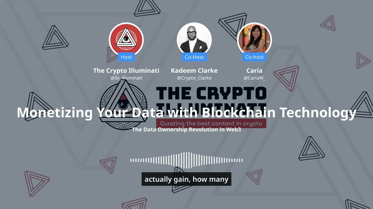 Monetizing Your Data with Blockchain Technology