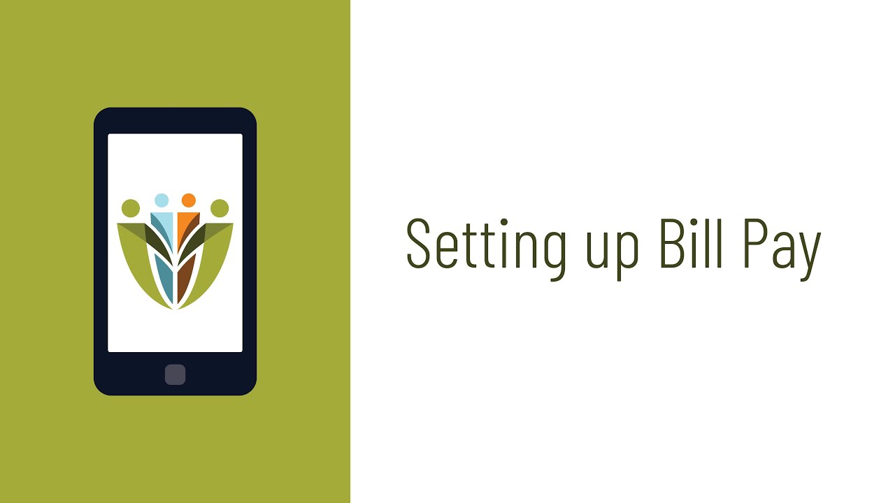 Setting up Bill Pay