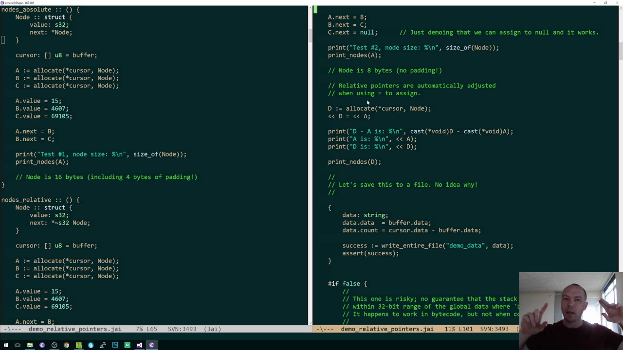 Demo: Relative Pointers