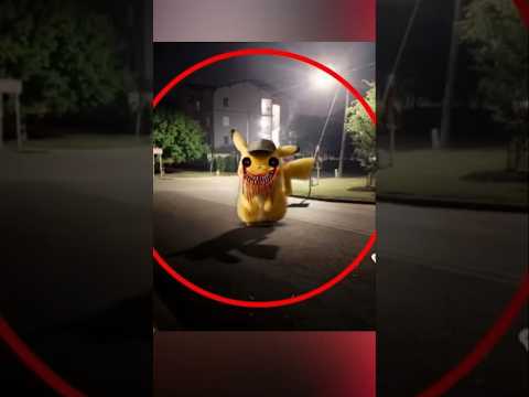 Pikachu Real Captado en Camara #shorts