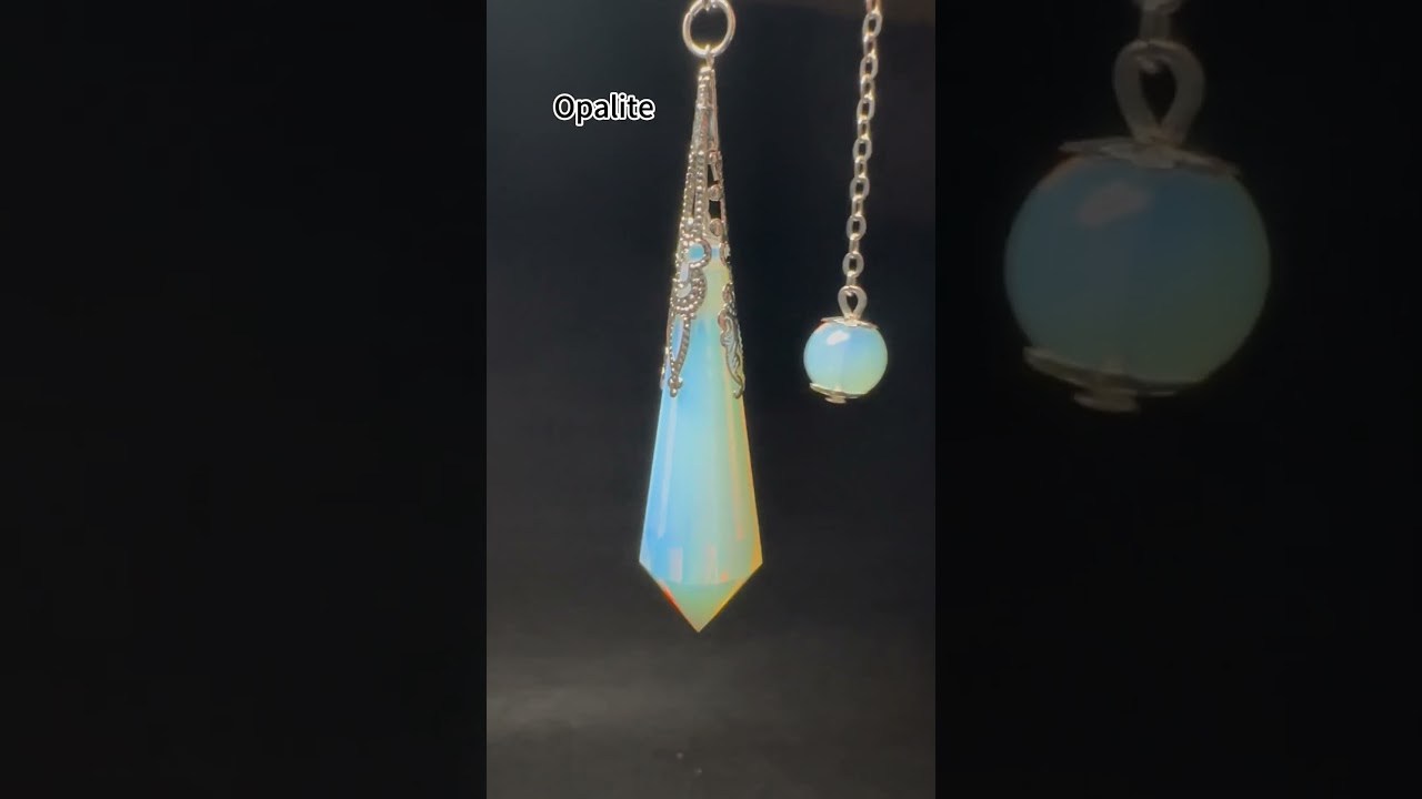 7 Beautiful Dowsing Pendulums-amethyst quartz green aventurine sandstone #pendulum#pendulumhealing