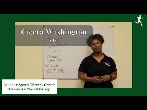 What is a Frozen Shoulder Loudoun Sports Therapy Center
