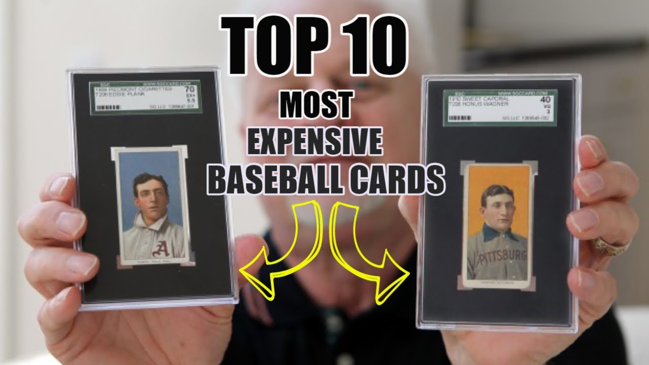 Top 10 Most Expensive Baseball Cards