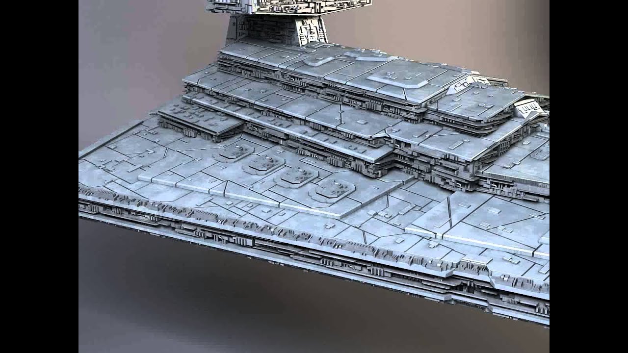 StarWars Star Destroyer 3D model from CGTrader.com