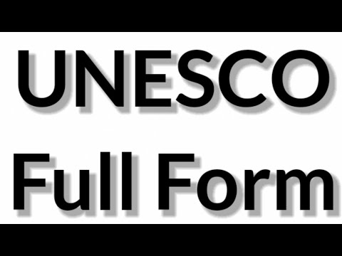 UNESCO Full Form || UNESCO || Full Form || UNESCO Meaning