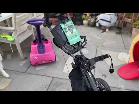 FLAGTAG Golf Push Cart 3 Wheel,Foldable Golf Push Cart,Golf Bag Cart Review