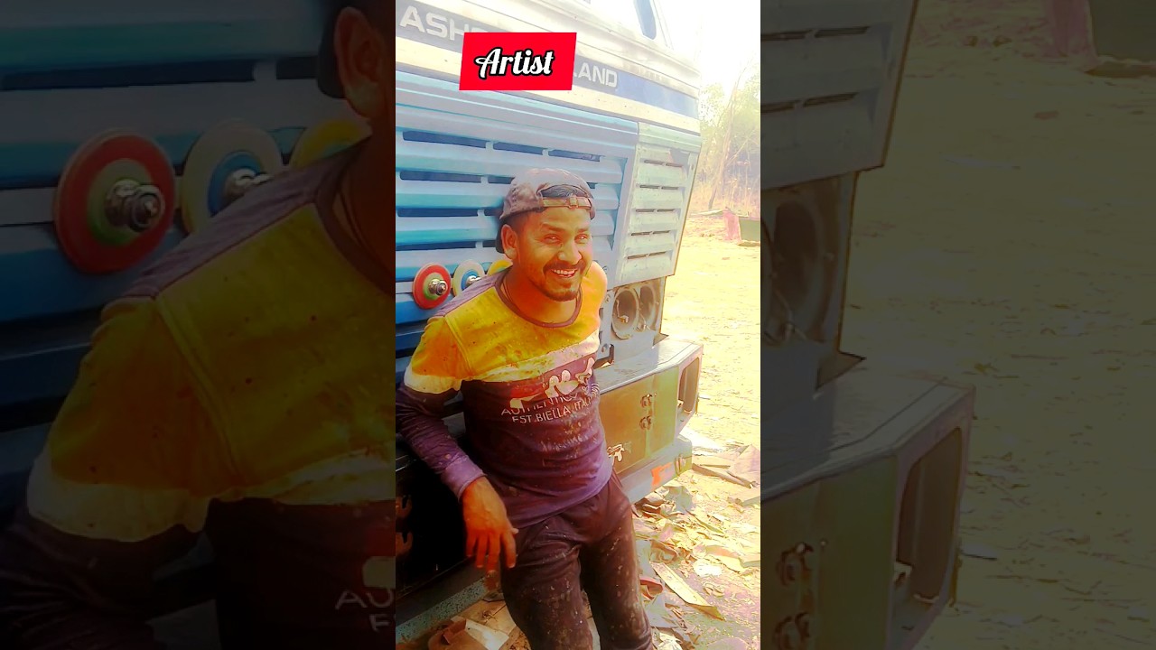 Viral Truck Artist Decoration #shorts #mumtaz #truck #ytshorts