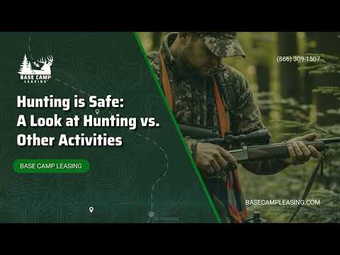 Hunting is Safe: A Look at Hunting vs Other Activities