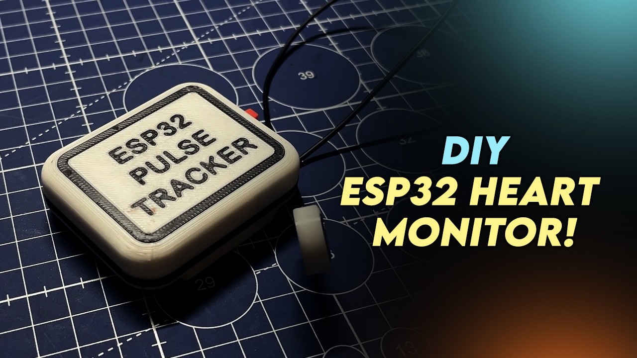 Build Your own ESP32 Fitness Heart Rate Monitor / Tracker -- Episode ...