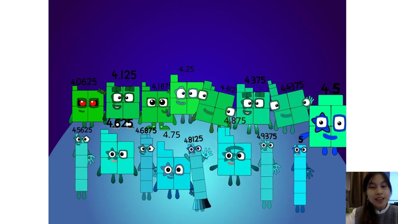 Numberblocks Band - Numberblocks Band Sixteenths 4.0625-5 6 Part 00