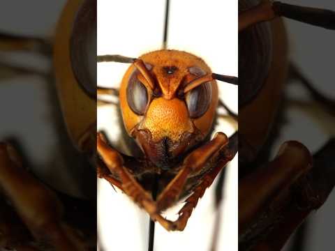 The Venomous Stinger | Asian Giant Hornet #insect #shorts