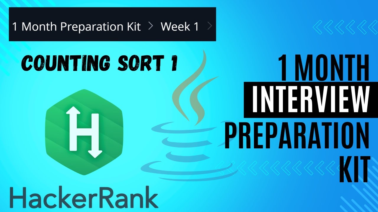 Counting Sort 1 Hackerrank Solution In Java | Week 1 | Interview Kit | Problem Solving(Basic)