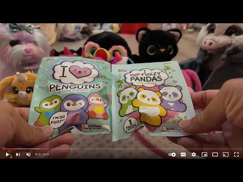 So Cute? Topps I Love Penguins and I Love Fuzzy Pandas Unboxing