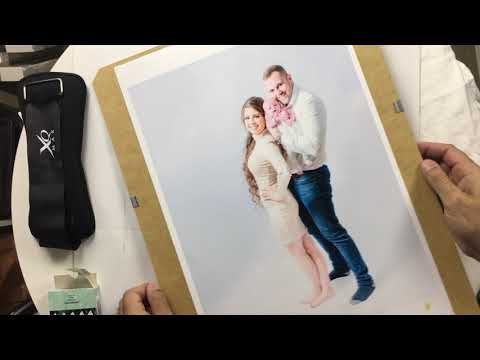 IKEA RIBBA Picture Frame with Aluminium-Coloured; 40 x 50 CM