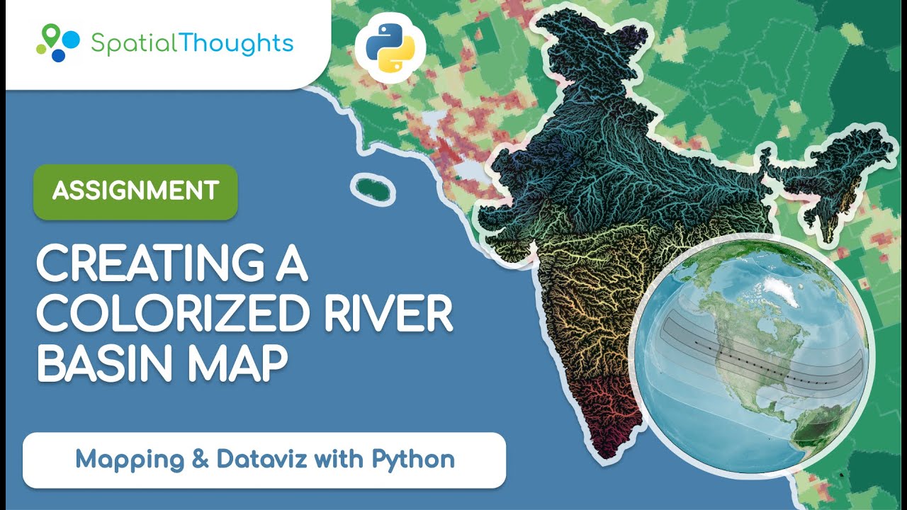 Assignment (Creating a Colorized River Basin Map) - Mapping and Data Visualization with Python