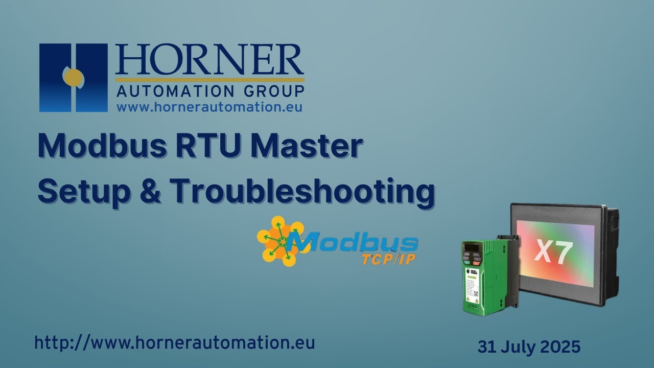 Modbus RTU Master Setup & Troubleshooting - Horner Automation Group Europe