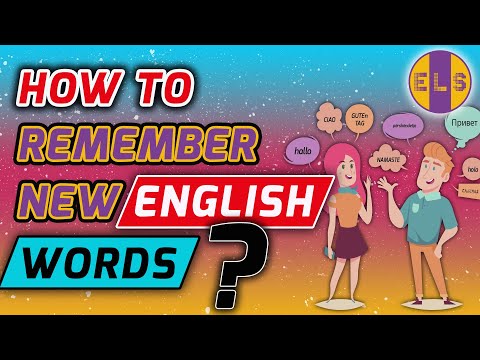 How to Remember the Vocabulary ? - English Learning Technics & Strategies #3