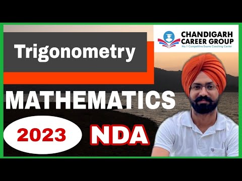 Trigonometry 2023 (1&2) NDA mathematics previous year questions by Sandeep Brar
