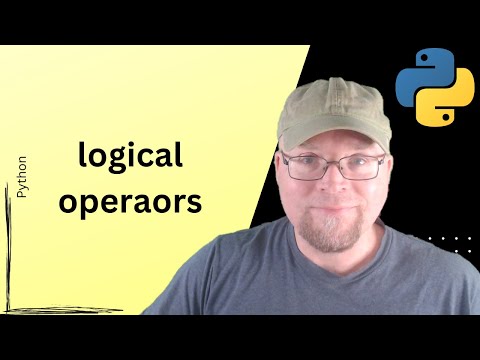 Python Tutorial #16: A closer look at logical operators and, or, not🐍