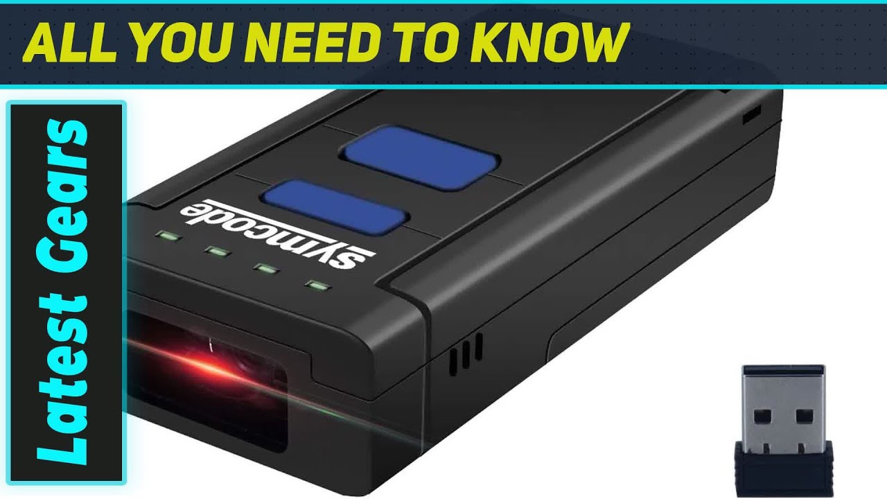 `Symcode Bluetooth Wireless Barcode Scanner: The Best Portable Reader for All Devices!