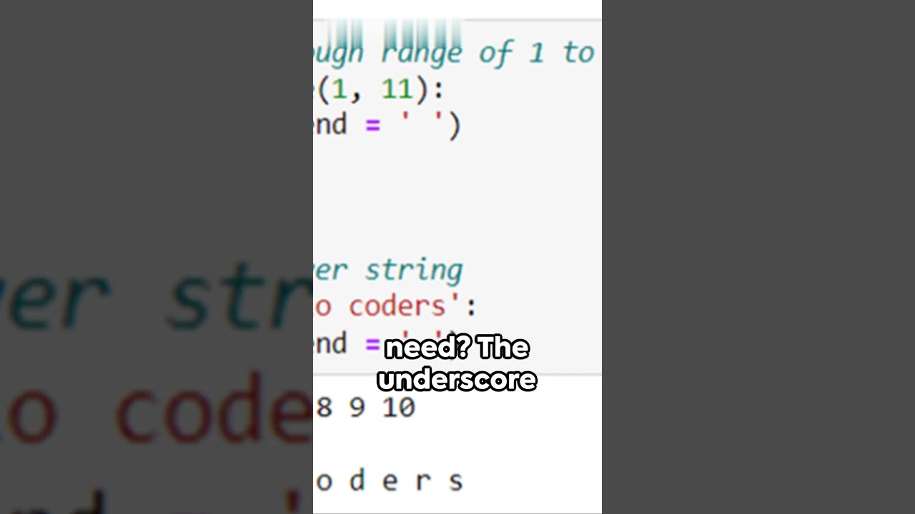 Python Quick Tips( Unpacking Variables)